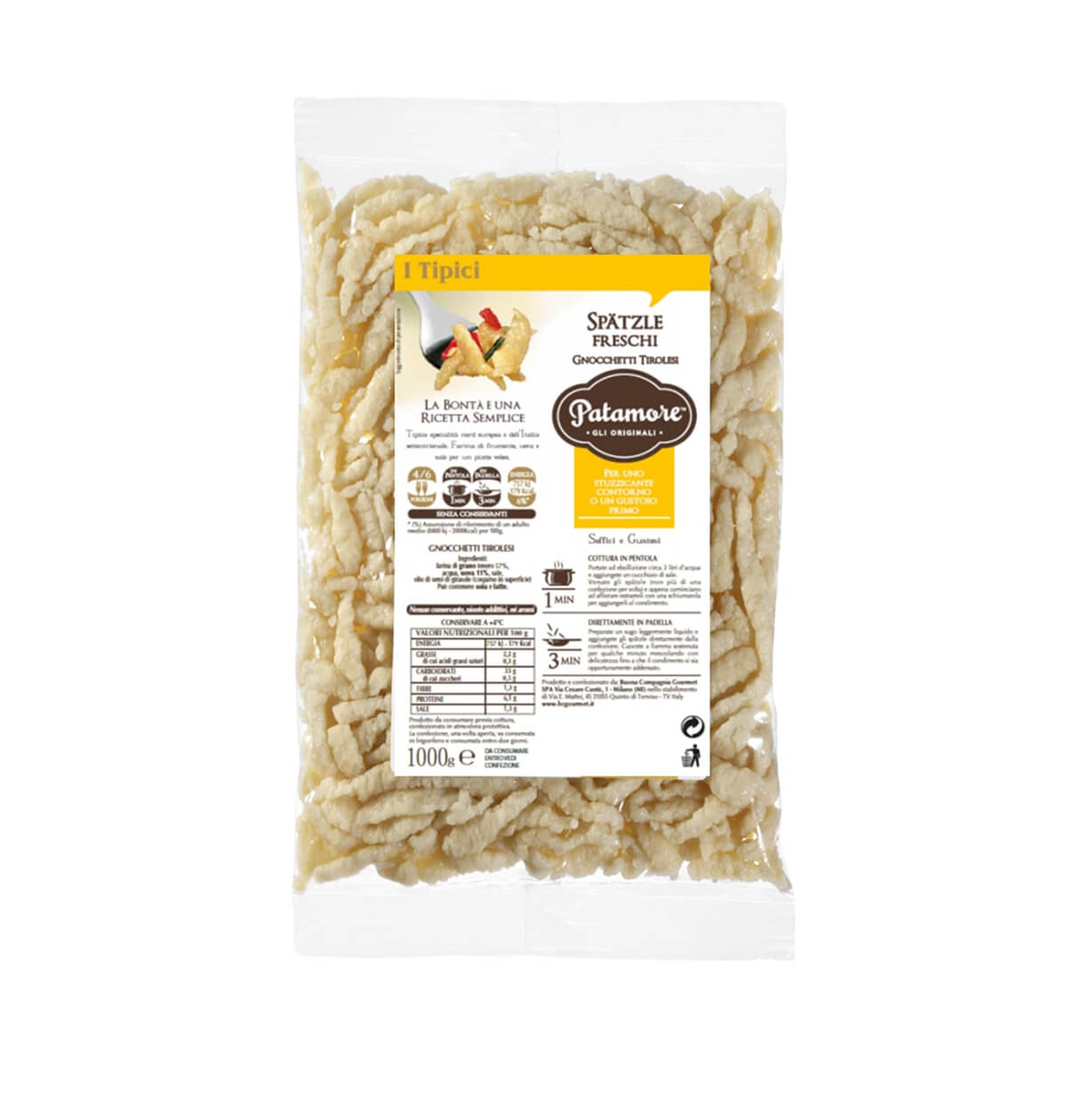 Fresh Spätzle - Patamore